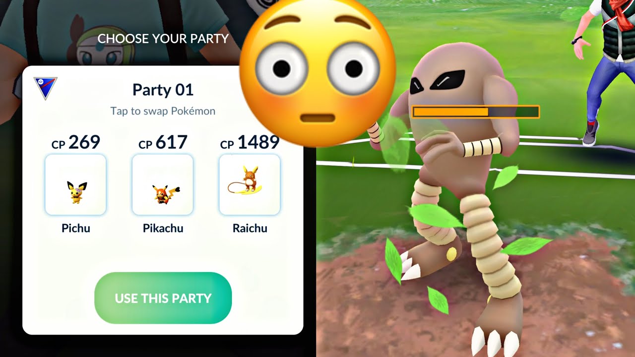 😍 Cute PIKACHU Evolution Line up in Great League Pokémon Go - YouTube