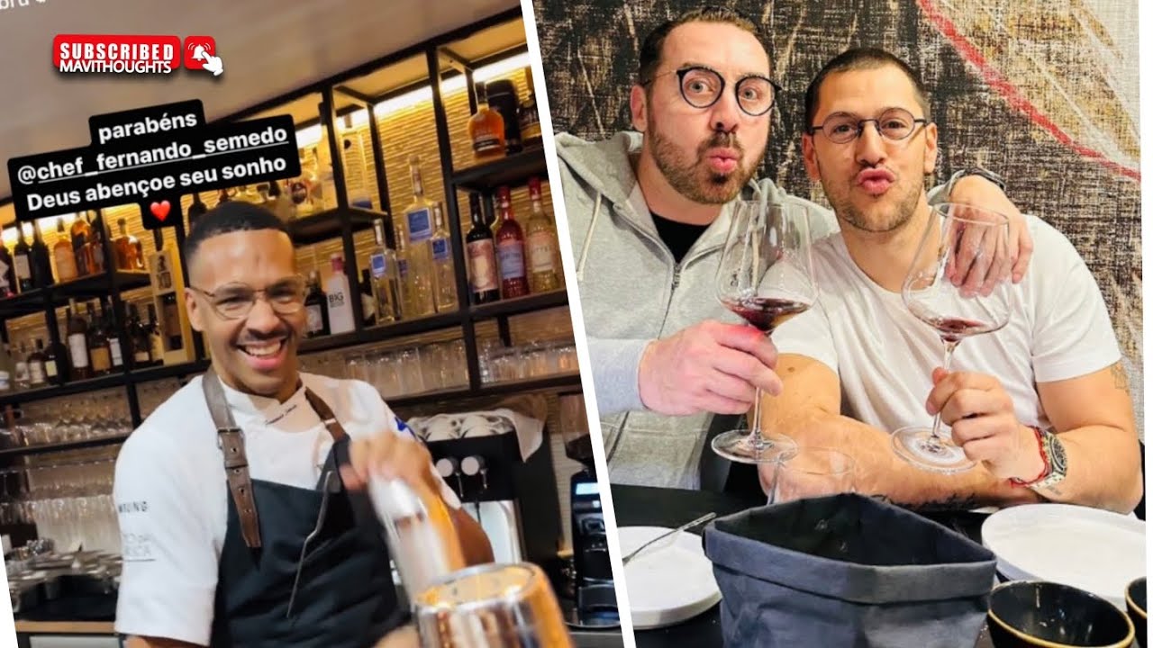 Brunardo Aqui no Novo Restaurante do Chef Fernando Semedo, "Reservado ...