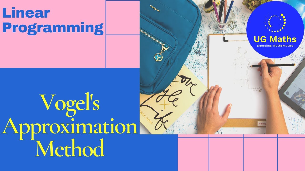 LPP Lec-15 Part-I Vogel's Approximation Method for Mathematics Honours ...