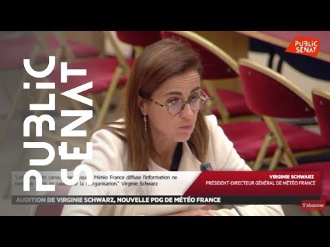 Audition de Virginie Schwartz, nouvelle PDG de Météo France - Les matins du Sénat (19/09/2019)