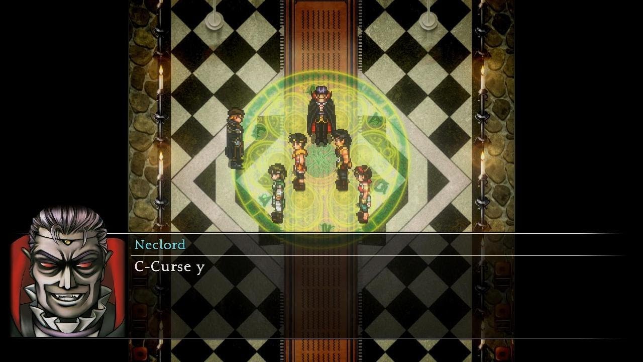 Suikoden 2 HD Remaster Sierra/Kahn/Viktor fight vs. Neclord - YouTube