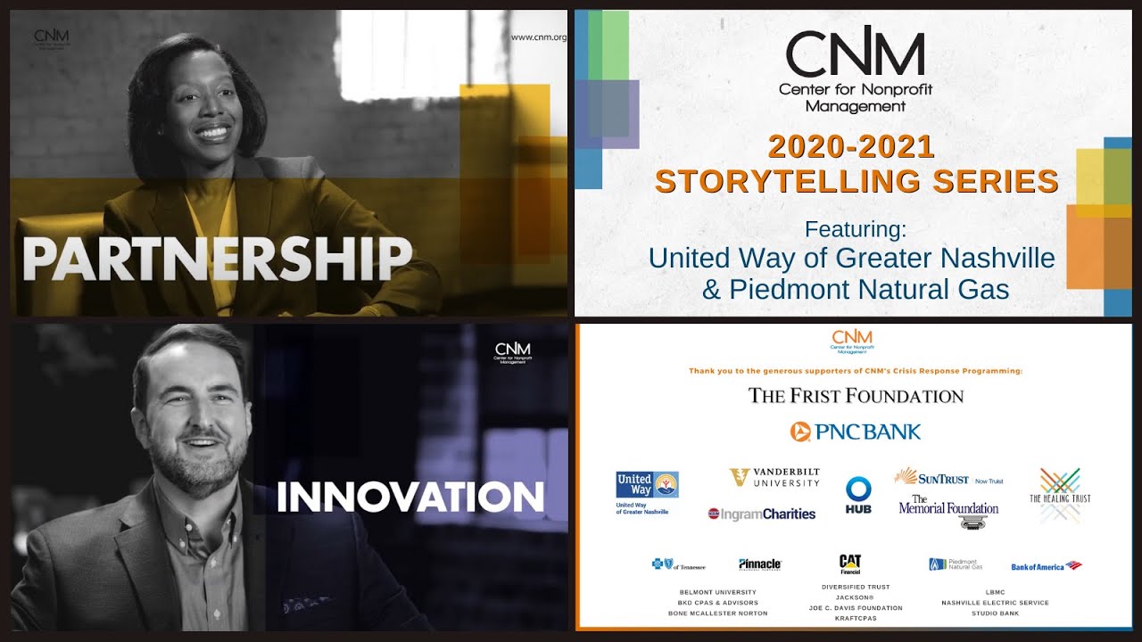 CNM Storytelling 2020-2021: Pivots from Our Community Supporters - YouTube