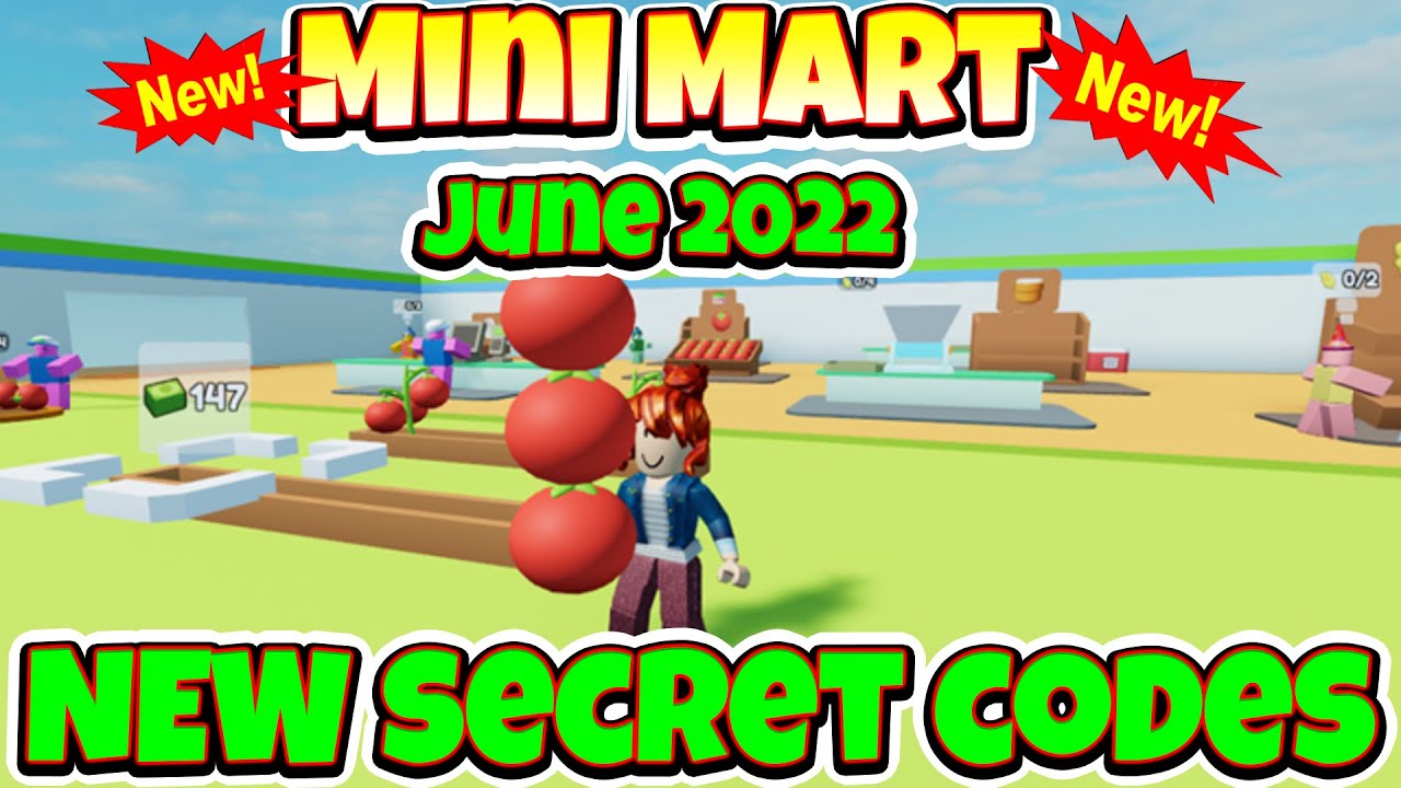 2022 ALL SECRET CODES Roblox Mini Mart, Money, NEW CODES, ALL WORKING ...