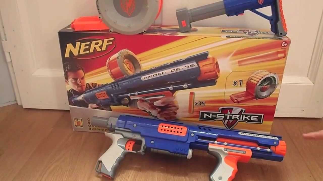 Nerf Raider CS-35 - YouTube