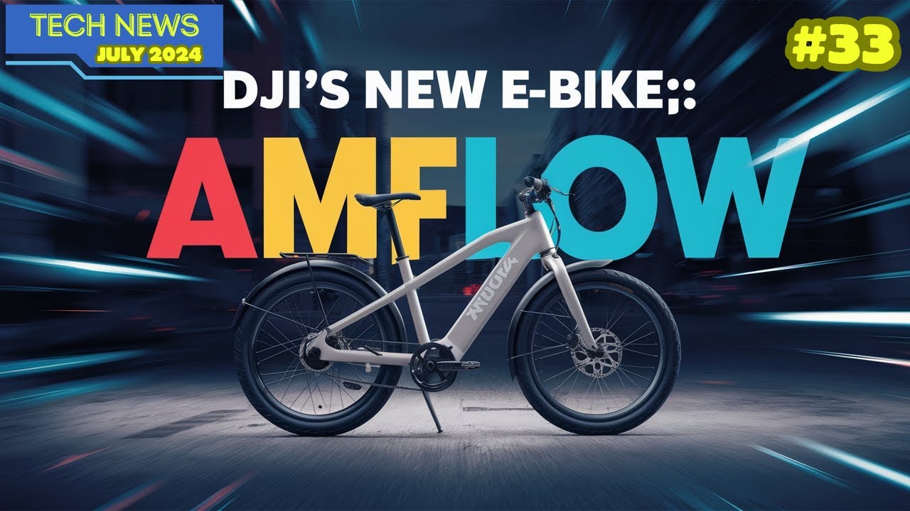 DJI Launches New Electric Bike Brand: Introducing AMFlow! - YouTube