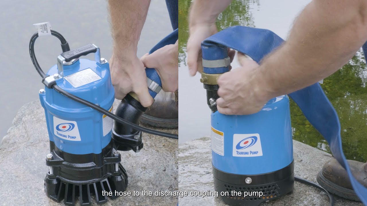 How to Operate Tsurumi Submersible Pumps - YouTube