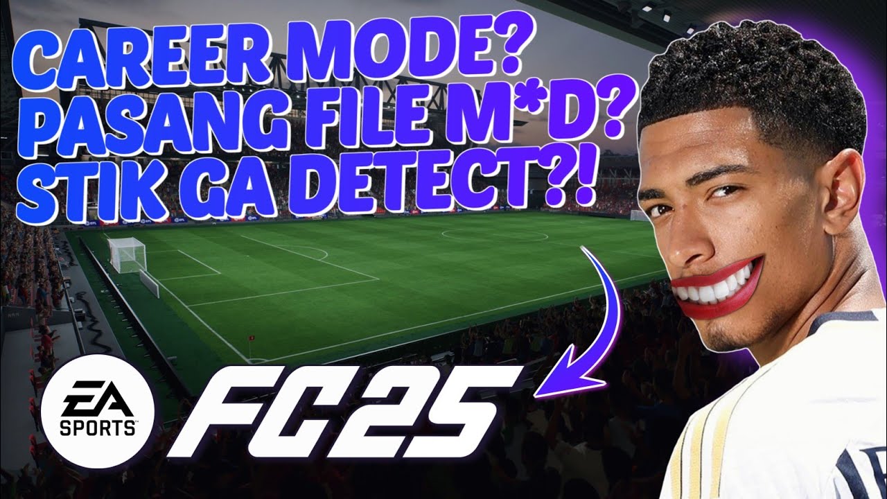 EAFC25 LOW BUDGET BISA CAREER MODE GA? STIK GA DETECT? CARA PASANG M*D GIMANA? - YouTube