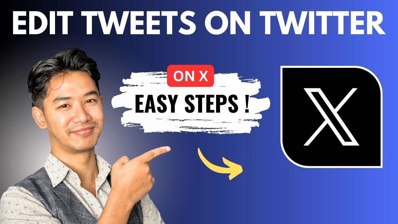 How To Edit A Tweet | Edit a Twitter Post ! - YouTube