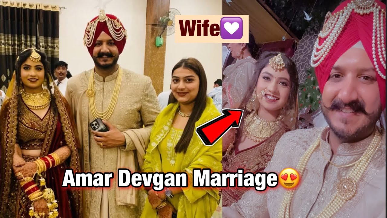 Amar Devgan & Deep Devgan Marriage ️| Mr mrs devgan family wedding ...