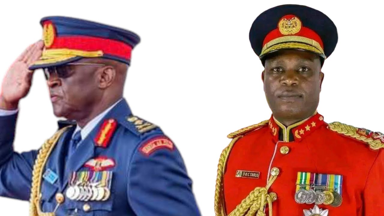 Gen. David Kimaiyo Tarus to replace the late Gen. Francis Ogolla as a ...