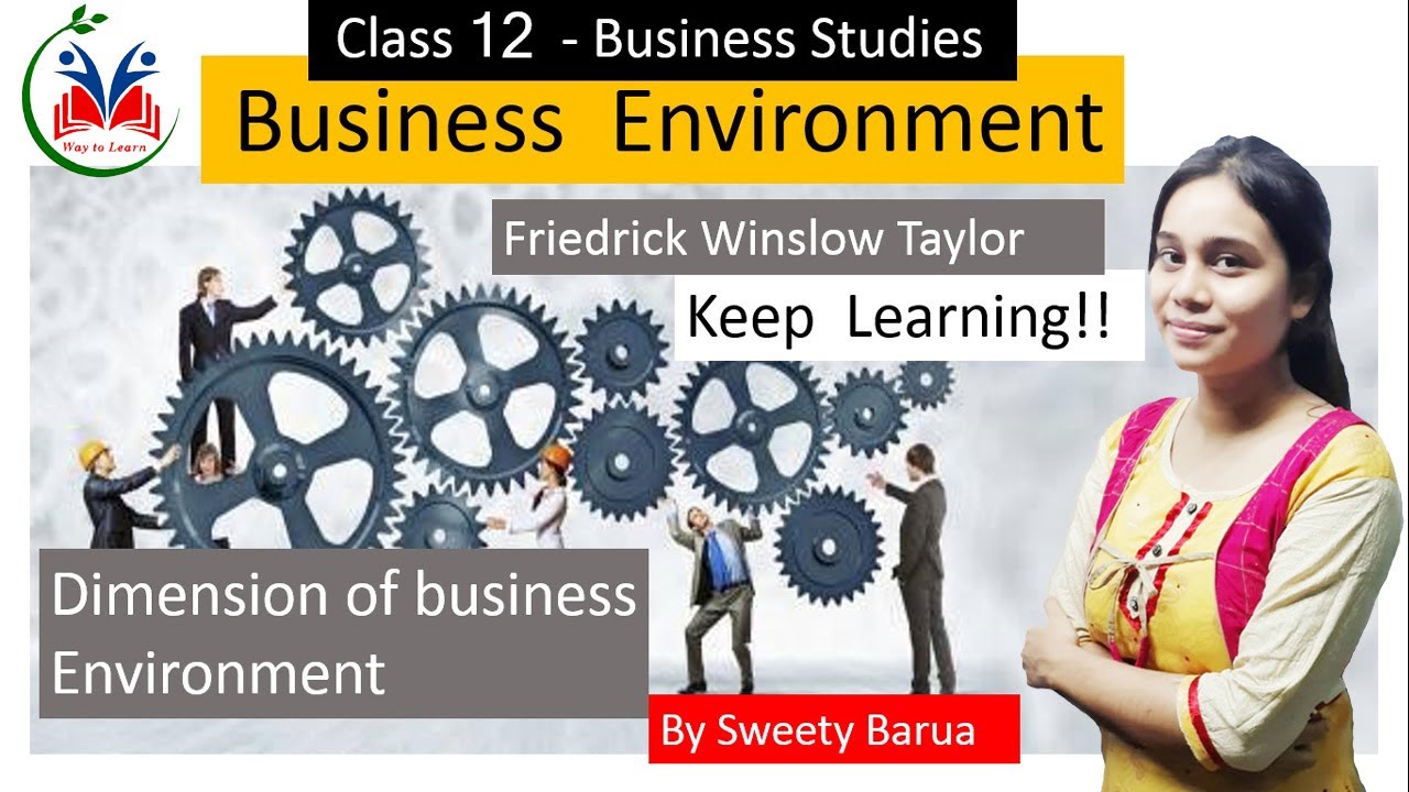 Business environment | Dimension of business environment | Class 12| by ...