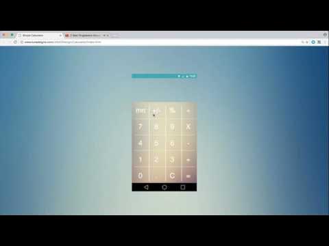 How to create a simple calculator using HTML5, CSS, Javascript - YouTube