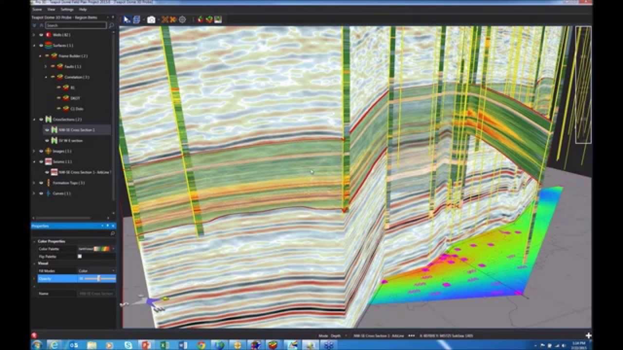 Demo - Modeling the New GeoGraphix 2015 - Conventional Workflow - YouTube