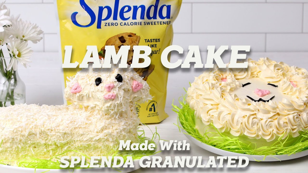 How to make a Lamb Cake | Made with Splenda Granulated - YouTube