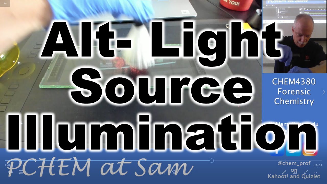 Alternate Light Sources for Evidence Gathering 2022 4380 Lectures - YouTube