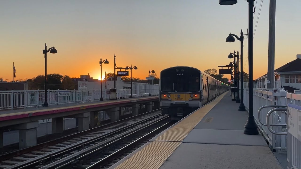 LIRR Train action at Broadway, Flushing Main Street, and Auburndale ...