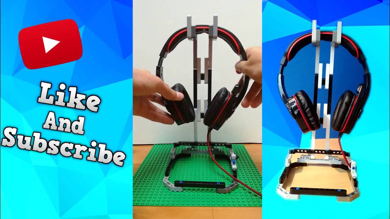 LEGO Technic Headphone stand! - YouTube