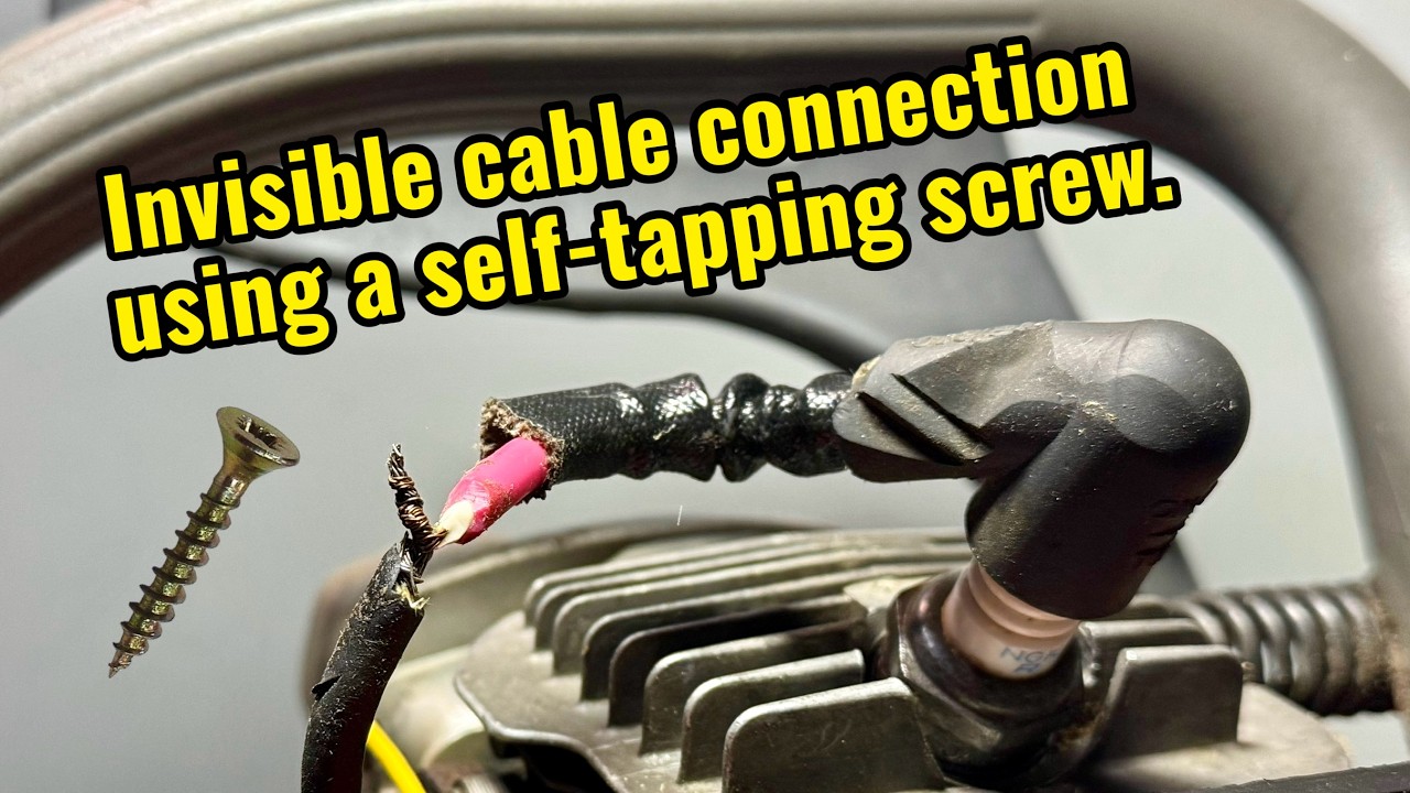 Invisible Cable Connection Without Twisting or Soldering! - YouTube