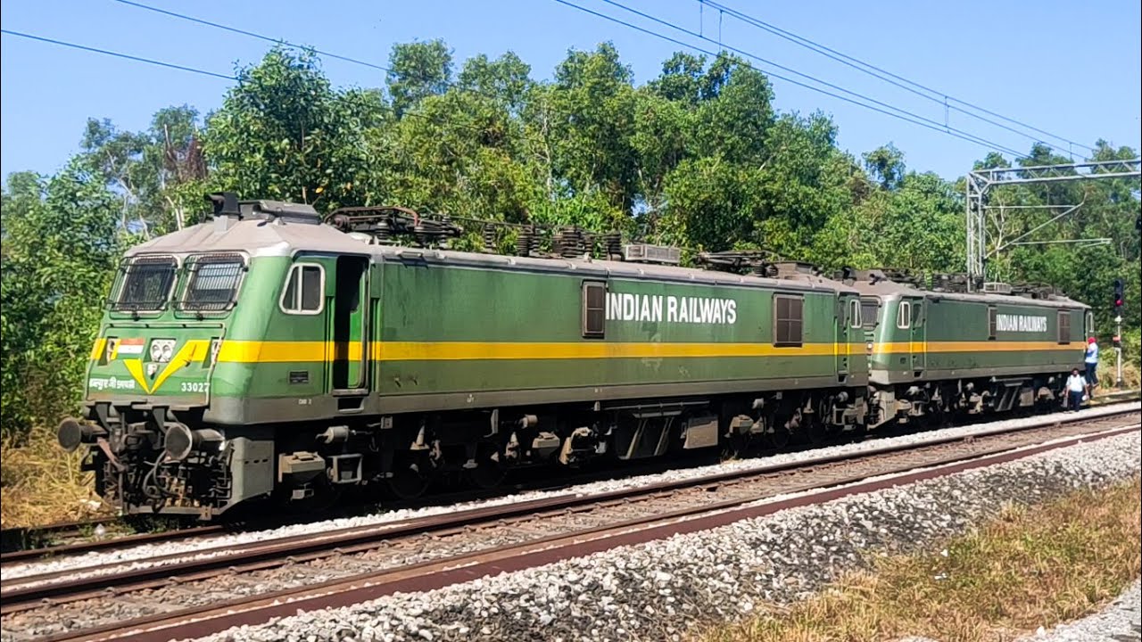 Starting a WAG9 Locomotive | Indian Railways - YouTube