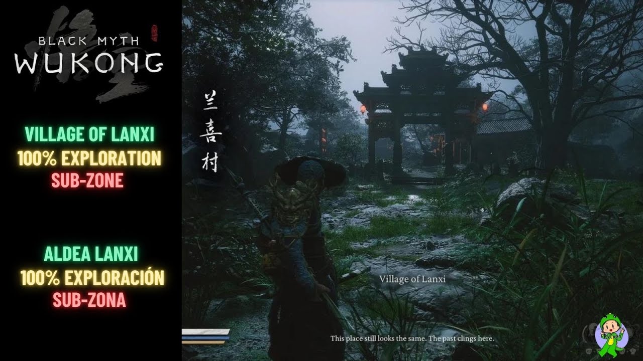 Black Myth: Wukong - Village of Lanxi / Aldea Lanxi - 100% Exploration Sub-Zone - YouTube