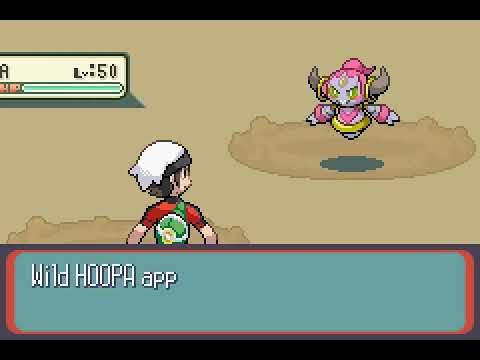 Pokemon Ruby Renev GBA Legendary Hoopa - YouTube