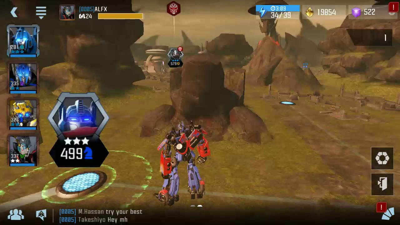 Transformers forged to fight -3rd special attack for bumblebee and ...