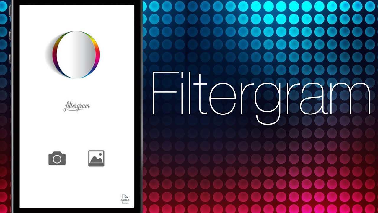 Обзор программы Filtergram - YouTube