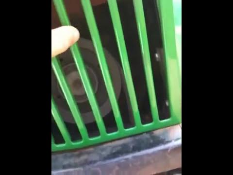 John Deere 318 front PTO adjustment - YouTube