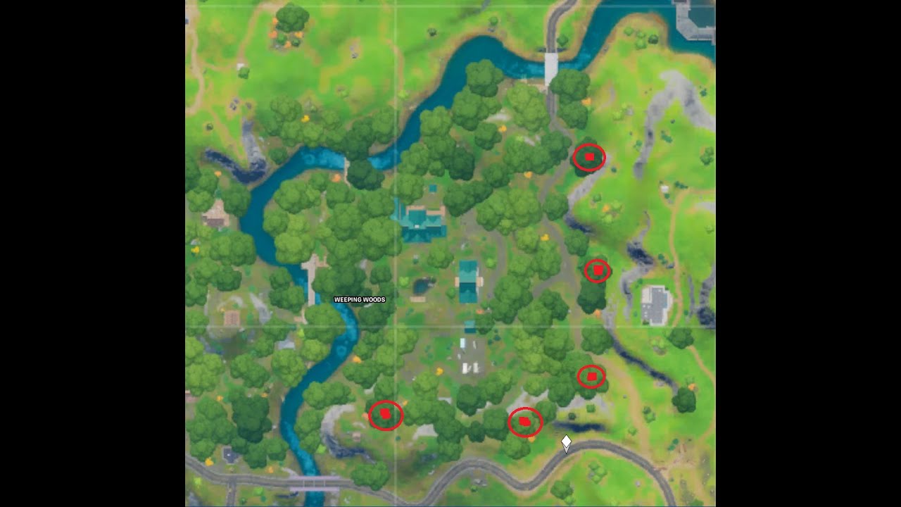 THE FLOATING RINGS AT WEEPING WOODS (FORTNITE CHAPTER 2 SEASON 3) - YouTube