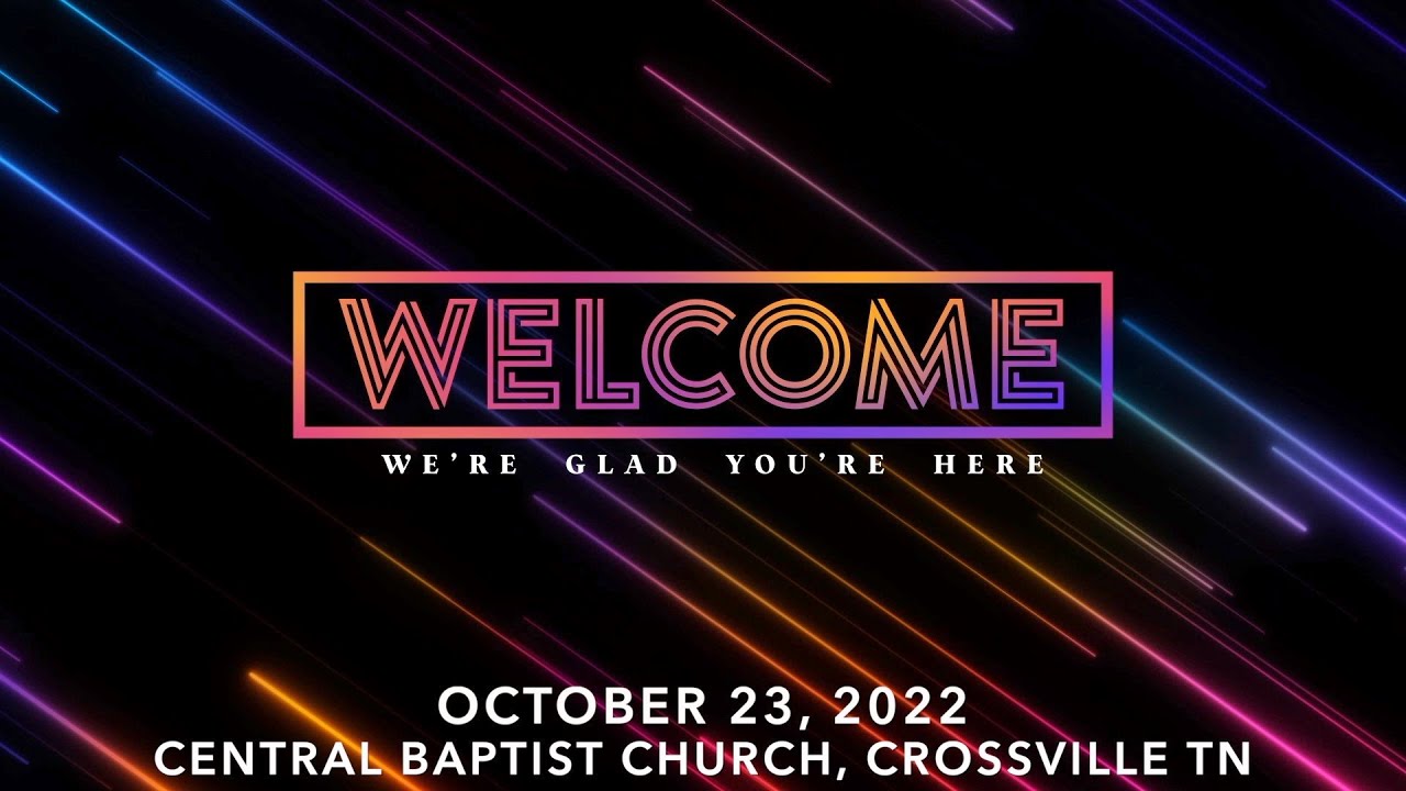 CBC Worship Service Oct 23 2022 - YouTube