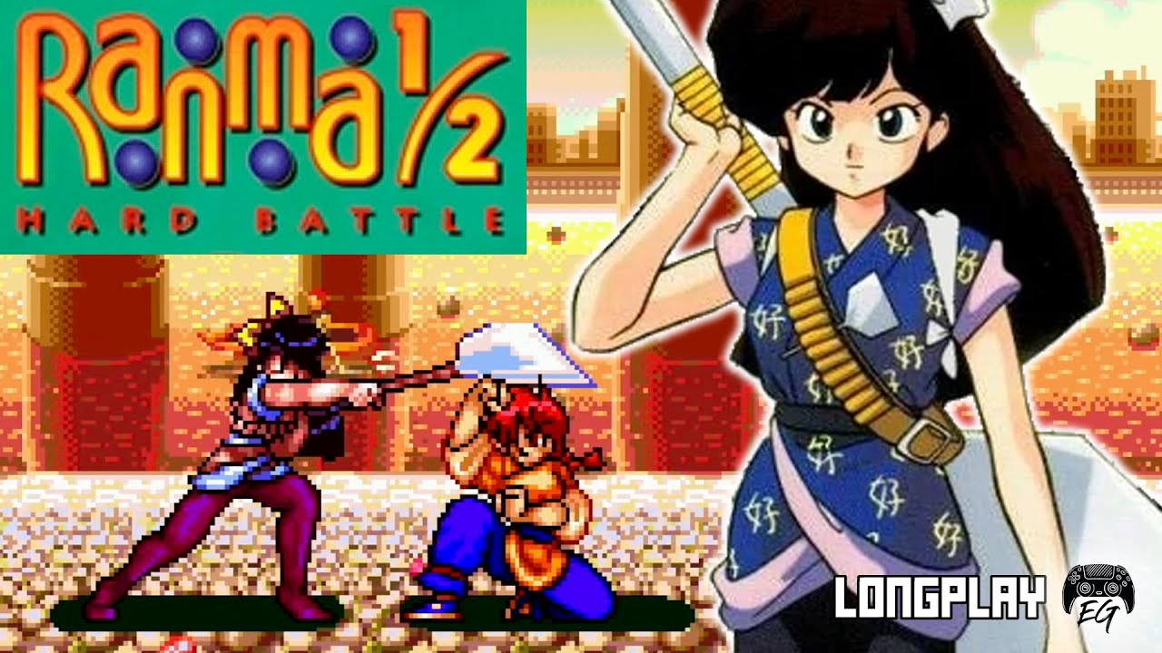 [SNES] Ranma 1/2: Hard Battle - Ukyo Kuonji Story - Gameplay ...