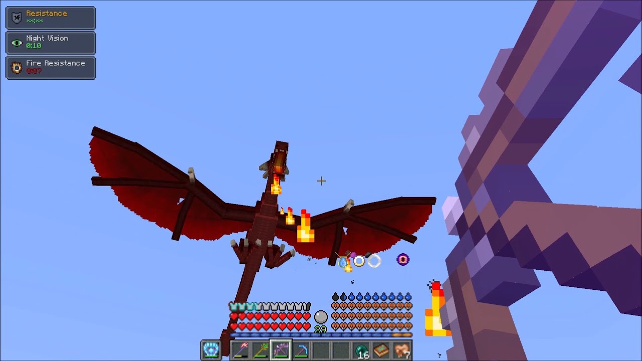 How to kill a dragon in RLCraft - YouTube