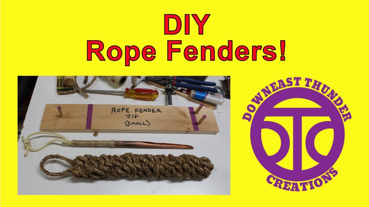 Making A Rope Fender at Robin Alexander blog