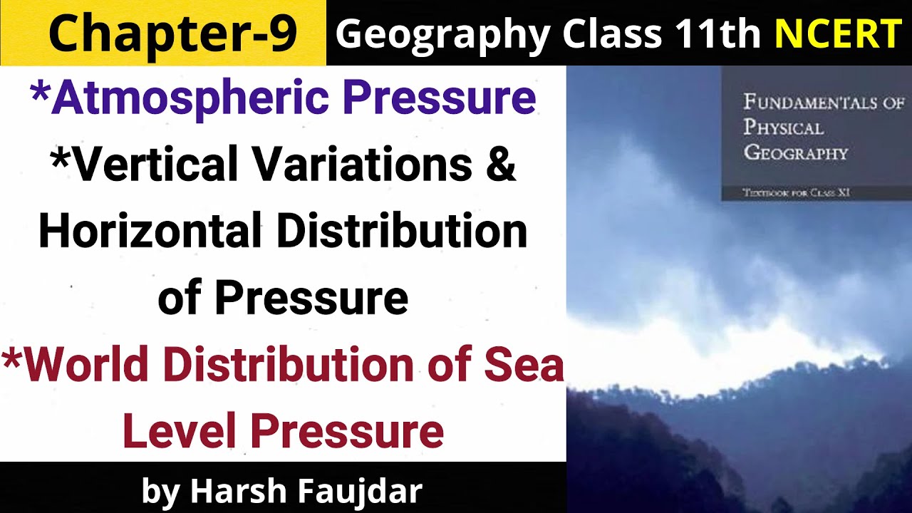 G44: Atmospheric Pressure - Vertical & Horizontal Variations, World ...