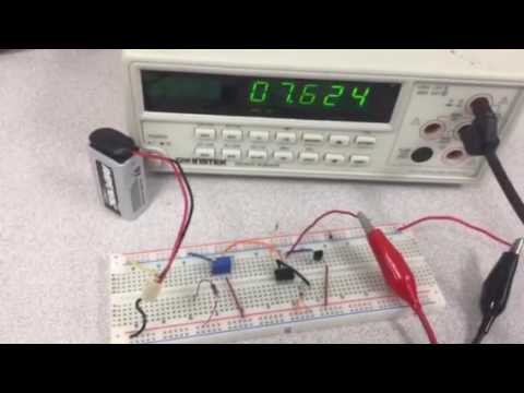 ECE285 F2016 - Temperature Sensor - YouTube