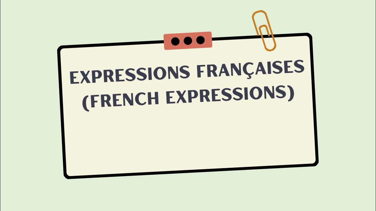 Learn Expressions And Numbers In French YouTube learn-expressions-and-numbers-in-french-youtube