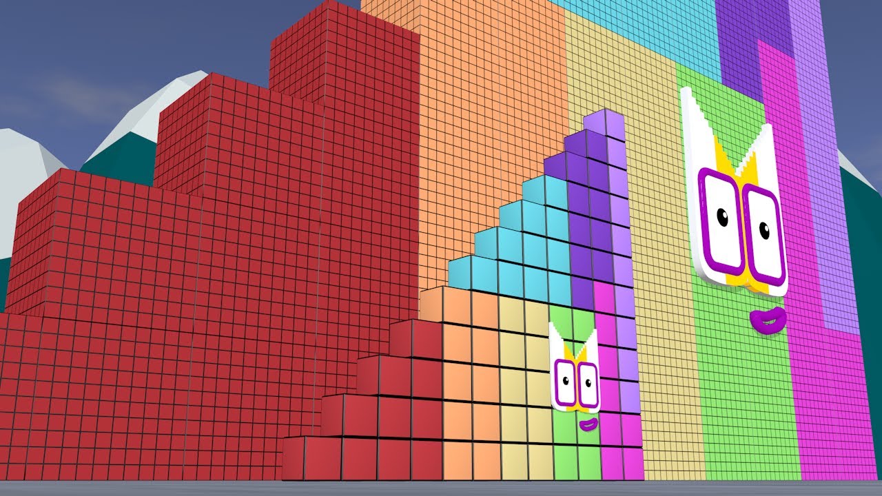 Numberblocks Step Squad NEW 1 to 78000 BIGGEST The Amazing Step Squad ...