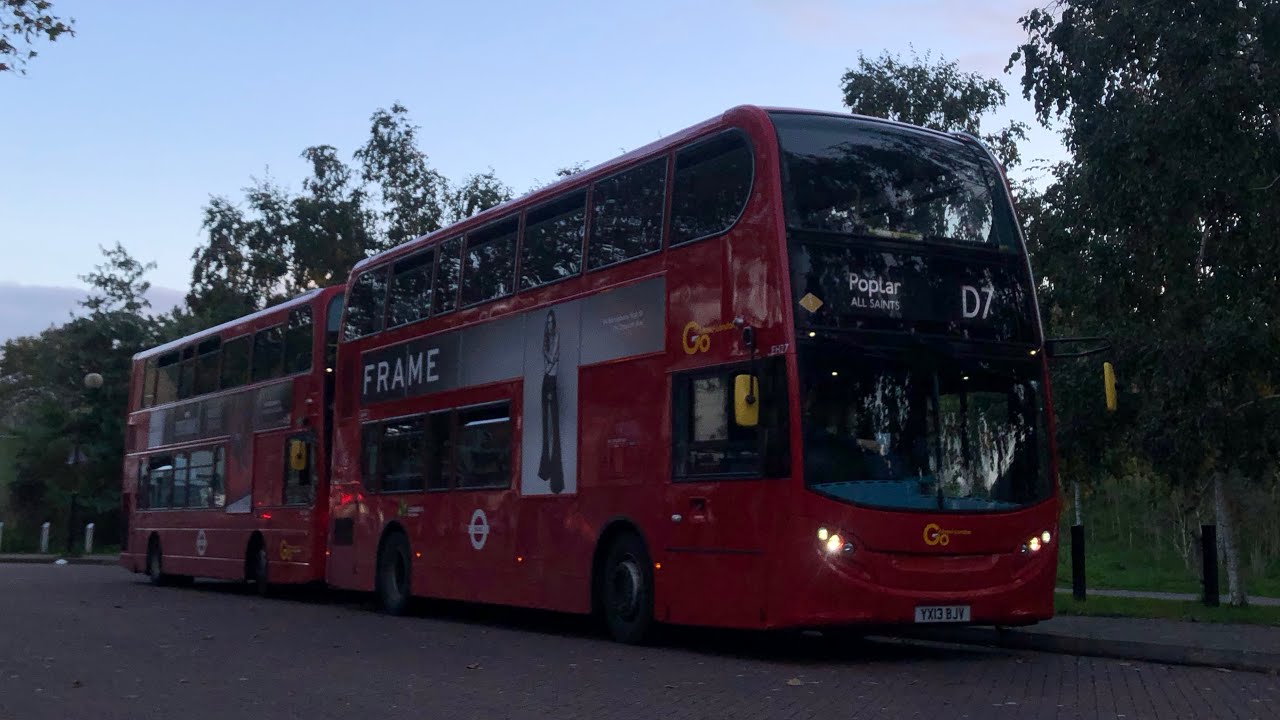 FRV. Docklands Buses Route D7 : Mile End - Poplar, All Saints | EH27 ...