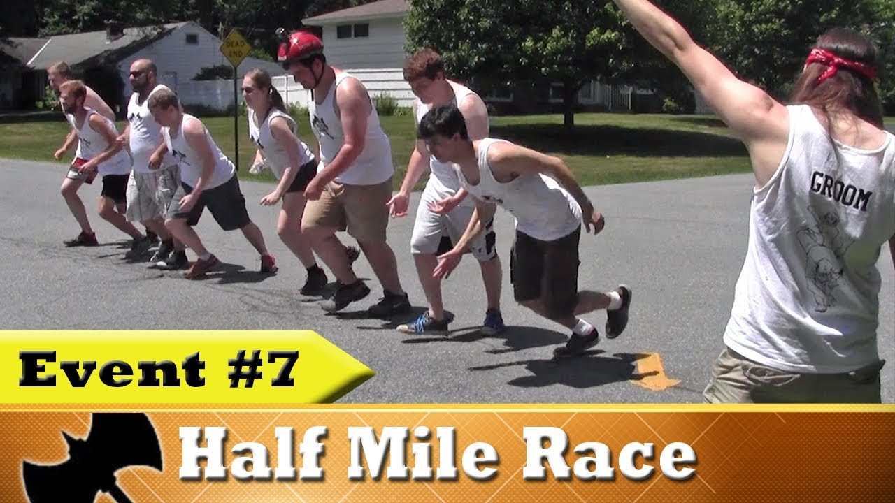 Ep 7: Half Mile Race | The Best Man Games - YouTube