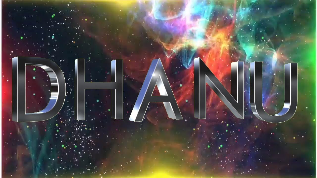 #Dhanu Name Art Video || Dhanu Name Status For Whatsapp || [#s_n_status ...