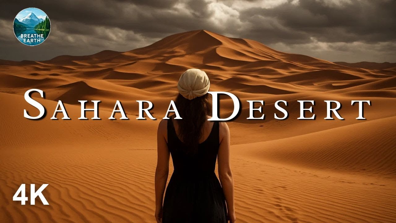 Sahara Desert 4K: Endless Golden Dunes & Mesmerizing Sandstorms - YouTube