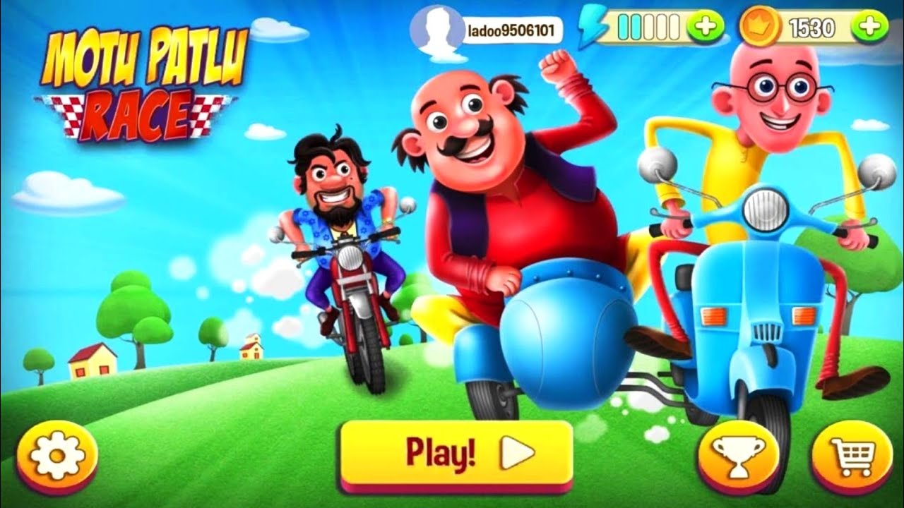 Motu Patlu Racing game || Motu and Patlu In Alien World And Unlock New ...