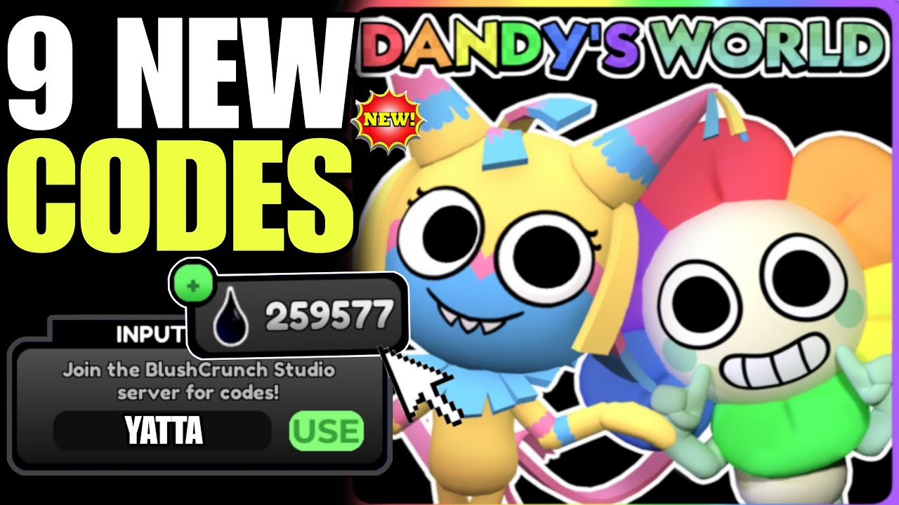 *NEW CODES* ROBLOX DANDY'S WORLD CODES 2025 | DANDYS WORLD CODES ...