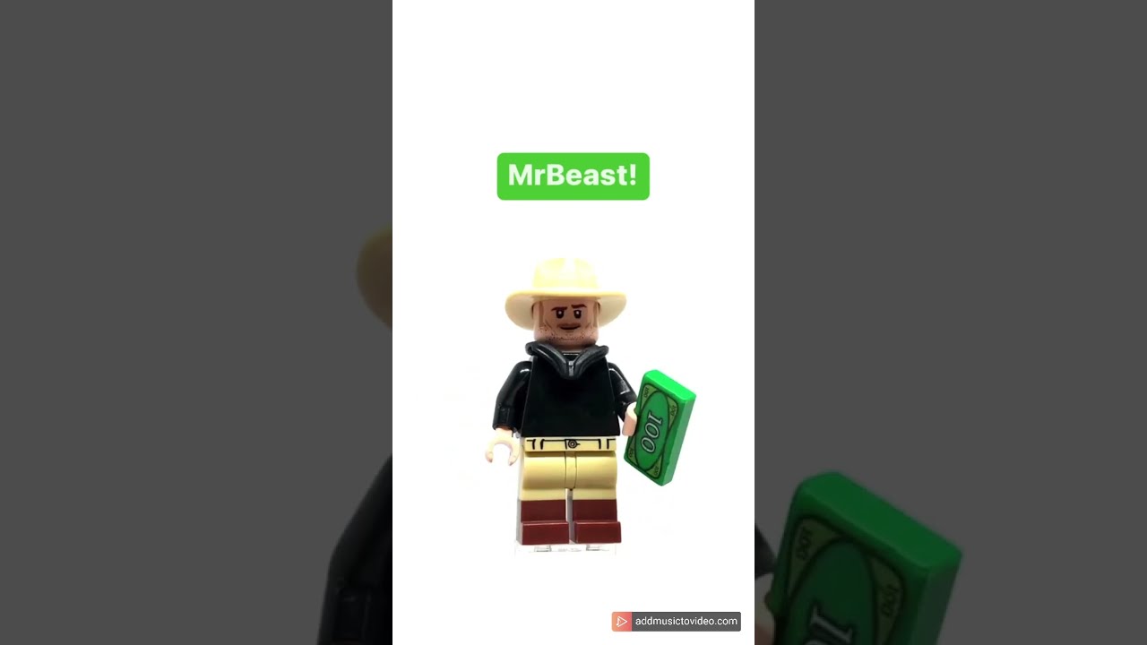 How to build MrBeast in LEGO!💰 - YouTube