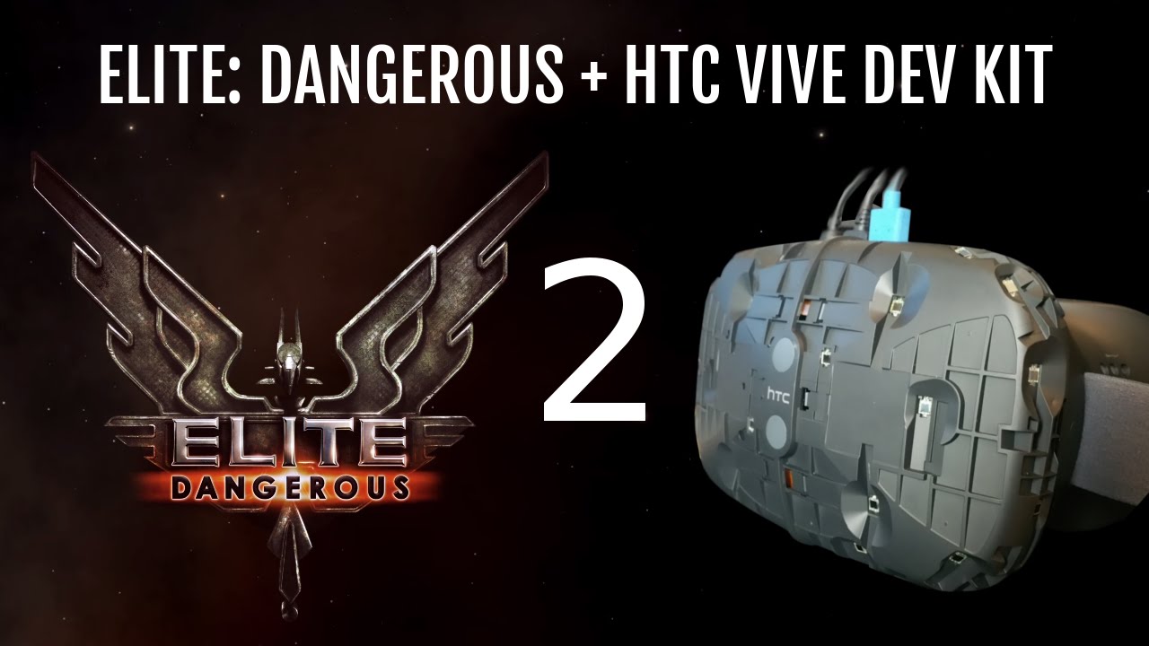 Elite: Dangerous + HTC VIVE Dev Kit (Nach dem Training) - YouTube