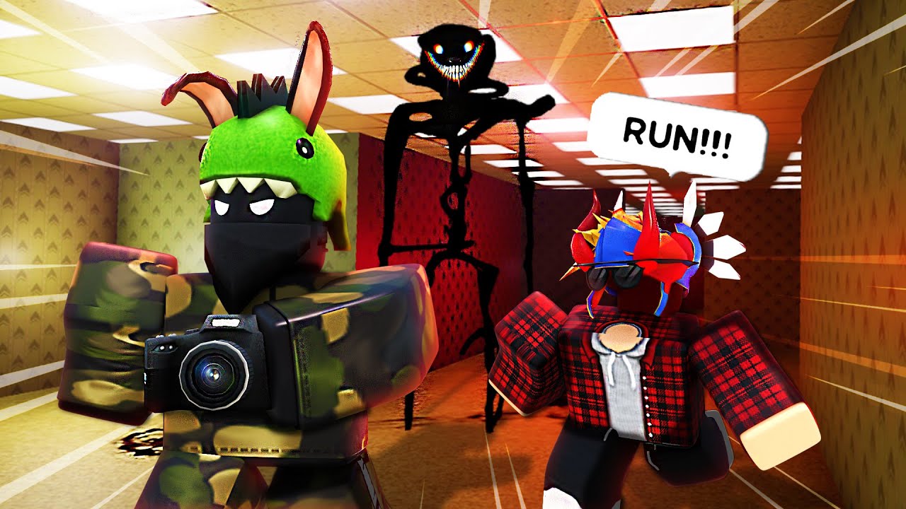 I Brought Youtubers to Escape the Backrooms... (Roblox) - YouTube