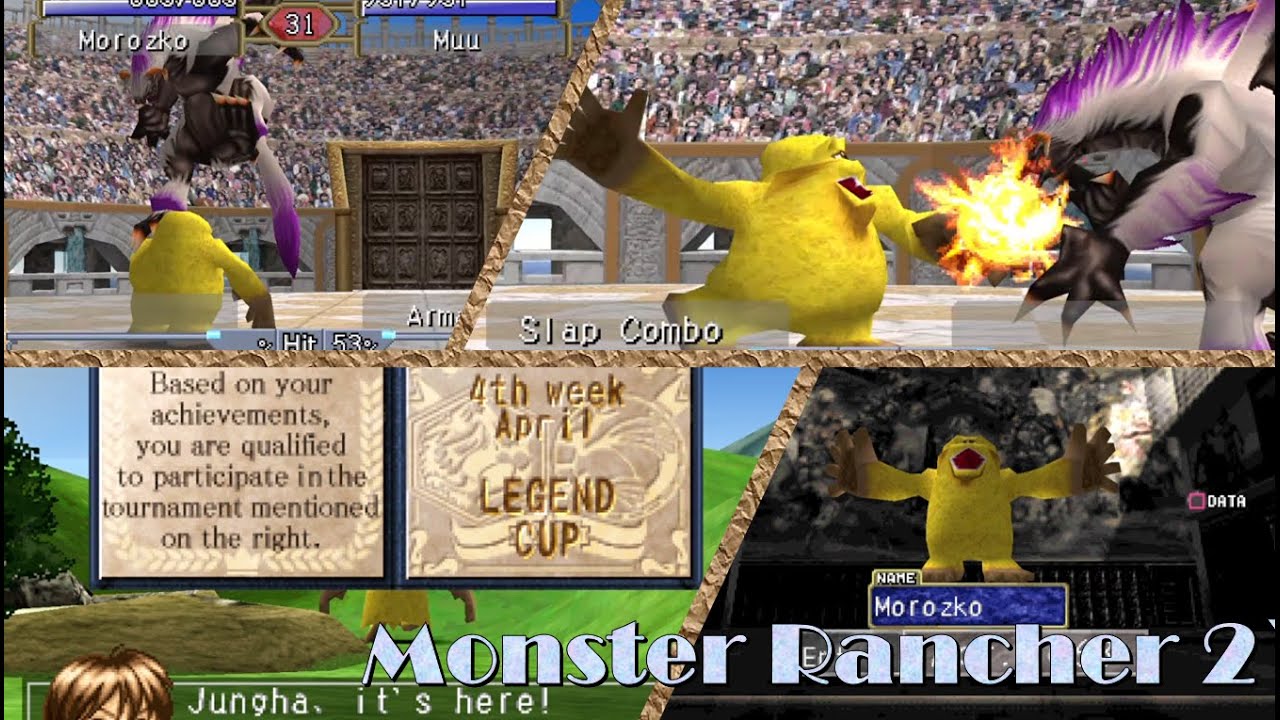 Morozko (Zorjil) battles Muu in Monster Rancher 2 (Hard Mode)! モンスター ...
