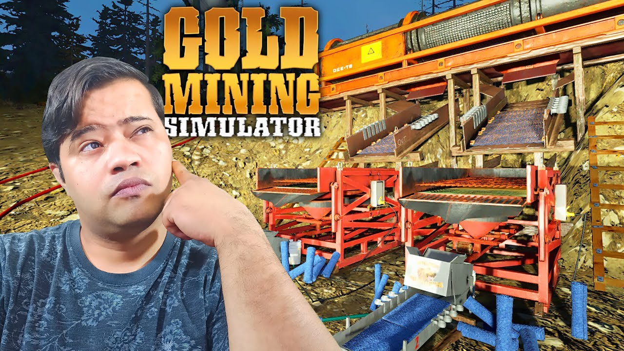 Gold Mining Simulator #19 - RENDIMENTO DA MINERAÇÃO CAIU MUITO - YouTube