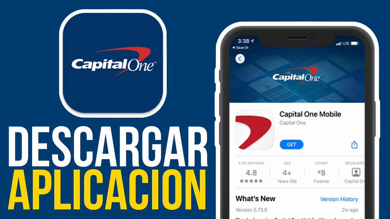 Cómo DESCARGAR La APLICACIÓN De CAPITAL ONE || Como INSTALAR CAPITAL ...