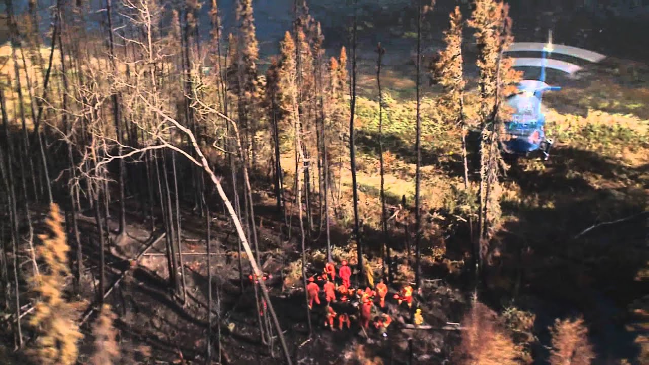 Saskatchewan Wildfires: Defending Weyakwin - YouTube